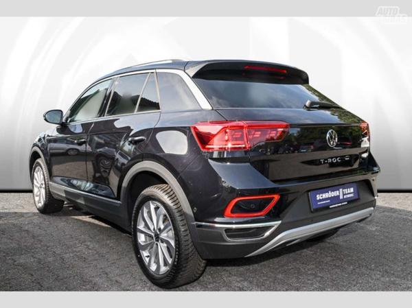 Black Volkswagen T-Roc 2024 in Kaunas, with an engine capacity of 1.50 L and mileage of 15 thousand km for 32679 €, photo 4 on AUTOMOTO.COM.LV