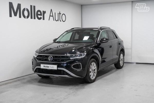 Black Volkswagen T-Roc 2024 in Vilnius, with an engine capacity of 1.50 L and mileage of 29 thousand km for 23700 €, photo 1 on AUTOMOTO.COM.LV