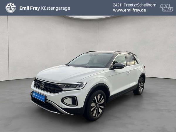 Melns Volkswagen T-Roc 2025 Kauņa, ar dzinēja tilpumu 1.00 L un nobraukumu 12 tūkst. km par 28496 €, foto 1 vietnē AUTOMOTO.COM.LV