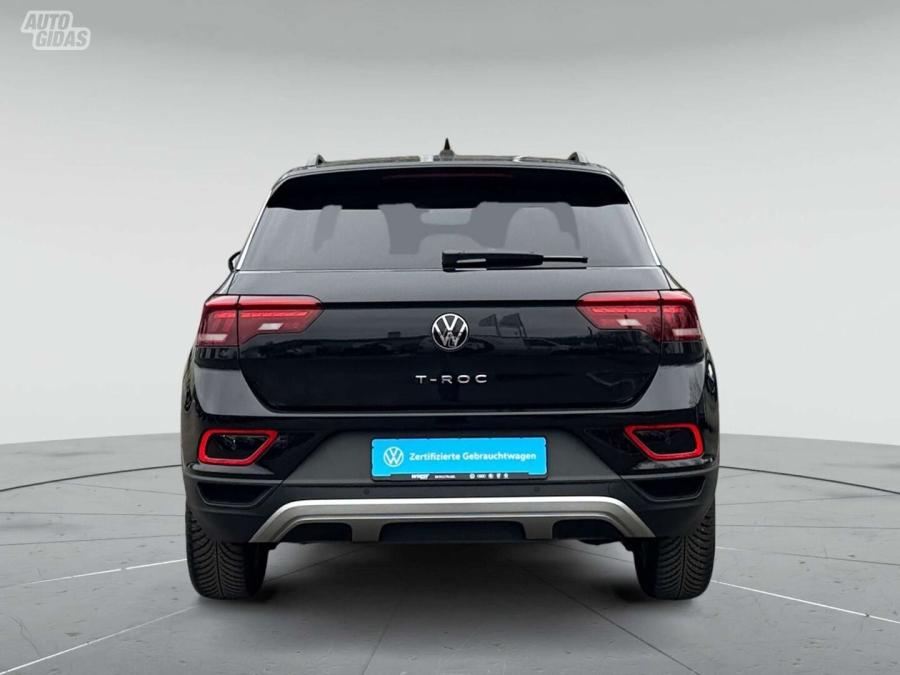 Black Volkswagen T-Roc 2025 in Kaunas, with an engine capacity of 1.00 L and mileage of 23 thousand km for 25312 €, photo 6 on AUTOMOTO.COM.LV