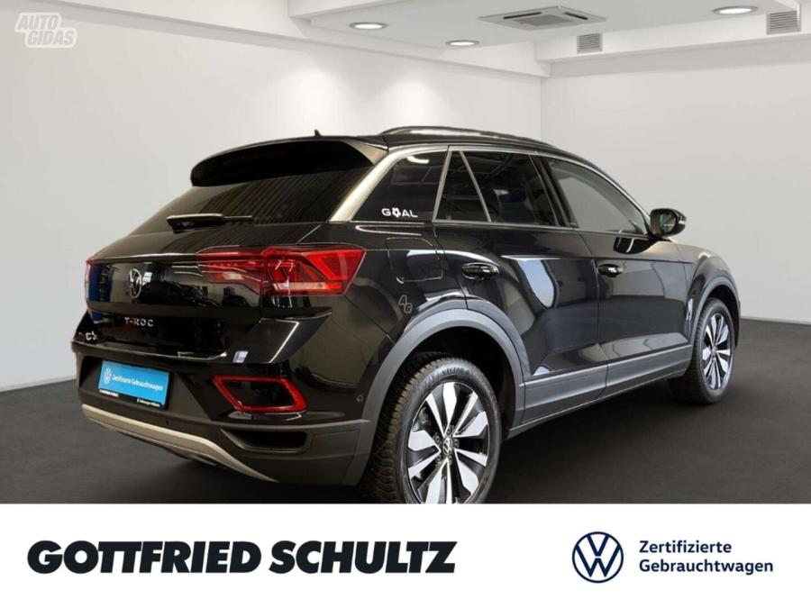 Black Volkswagen T-Roc 2025 in Kaunas, with an engine capacity of 1.00 L and mileage of 23 thousand km for 24924 €, photo 5 on AUTOMOTO.COM.LV