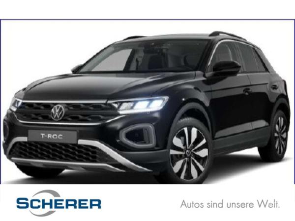 Melns Volkswagen T-Roc 2025 Kauņa, ar dzinēja tilpumu 1.50 L un nobraukumu 27 tūkst. km par 32024 €, foto 1 vietnē AUTOMOTO.COM.LV