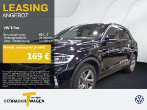 Black Volkswagen T-Roc 2025 in Kaunas, with an engine capacity of 1.50 L and mileage of 21 thousand km for 32119 €, photo 1 on AUTOMOTO.COM.LV