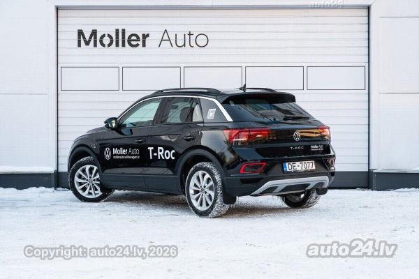 Melns Volkswagen T-Roc 2025 Rīga, ar dzinēja tilpumu 1.50 L un nobraukumu 2 tūkst. km par 28643 €, foto 3 vietnē AUTOMOTO.COM.LV