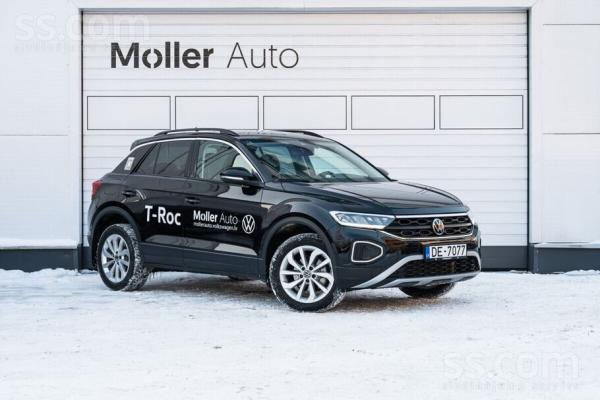 Melns Volkswagen T-Roc 2025 Rīga, ar dzinēja tilpumu 1.50 L un nobraukumu 2 tūkst. km par 27950 €, foto 2 vietnē AUTOMOTO.COM.LV