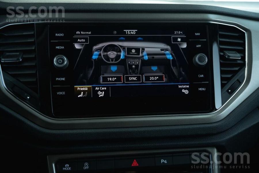 Melns Volkswagen T-Roc 2020 Rīga, ar dzinēja tilpumu 1.50 L un nobraukumu 82 tūkst. km par 17900 €, foto 26 vietnē AUTOMOTO.COM.LV