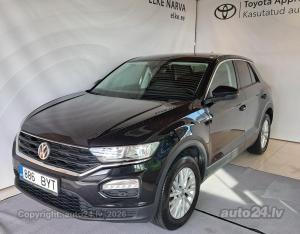 Melns Volkswagen T-Roc 2019 Narva, ar dzinēja tilpumu 1.00 L un nobraukumu 88 tūkst. km par 13900 €, foto  vietnē AUTOMOTO.COM.LV