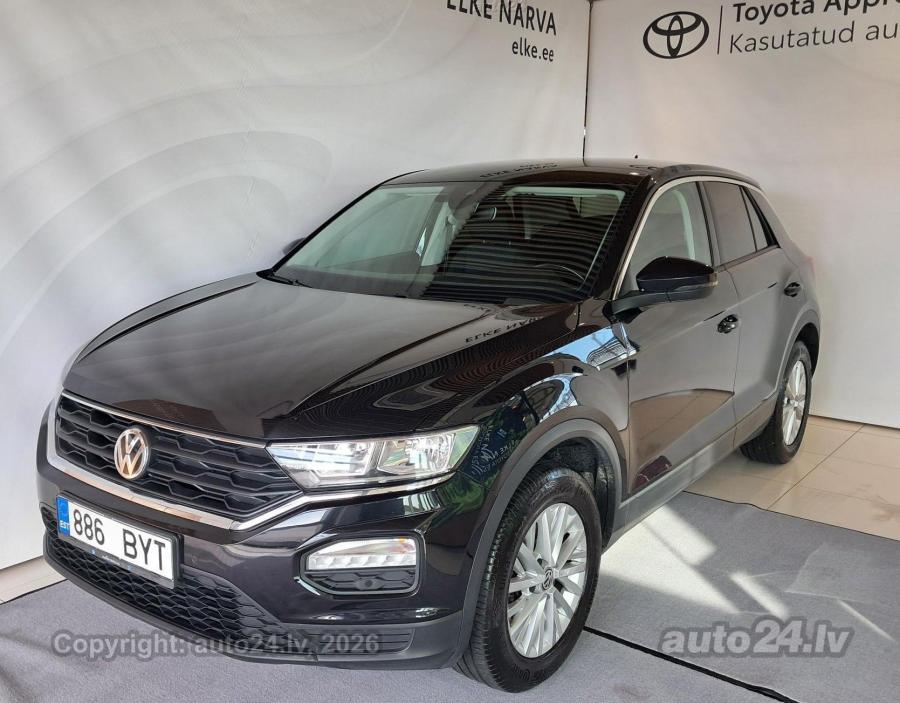 Melns Volkswagen T-Roc 2019 Narva, ar dzinēja tilpumu 1.00 L un nobraukumu 88 tūkst. km par 13900 €, foto 1 vietnē AUTOMOTO.COM.LV