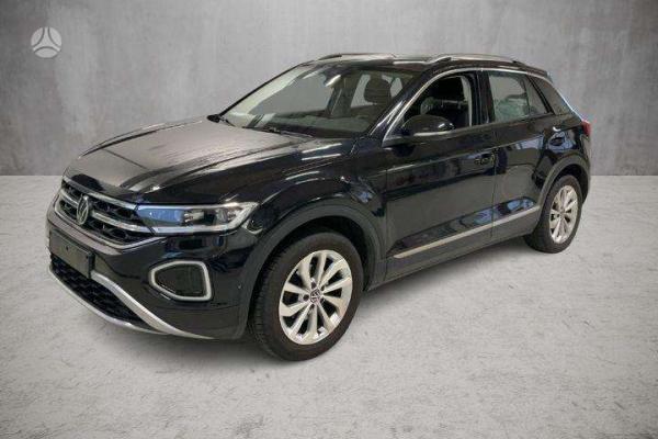 Black Volkswagen T-Roc 2022 in Vilnius, with an engine capacity of 0.00 L and mileage of 95 thousand km for 22746 €, photo 1 on AUTOMOTO.COM.LV