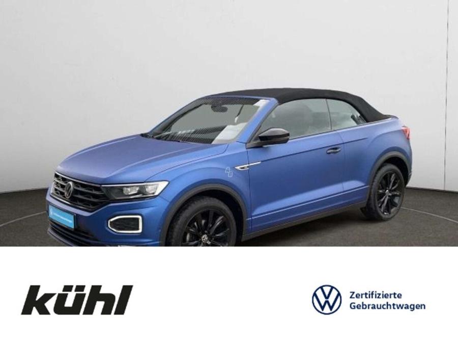 Blue Volkswagen T-Roc 2021 in Kaunas, with an engine capacity of 1.50 L and mileage of 40 thousand km for 29333 €, photo 1 on AUTOMOTO.COM.LV