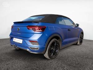 Blue Volkswagen T-Roc 2021 in Kaunas, with an engine capacity of 1.50 L and mileage of 19 thousand km for 30558 €, photo 3 on AUTOMOTO.COM.LV