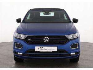 Blue Volkswagen T-Roc 2022 in Kaunas, with an engine capacity of 1.50 L and mileage of 29 thousand km for 31608 €, photo 3 on AUTOMOTO.COM.LV