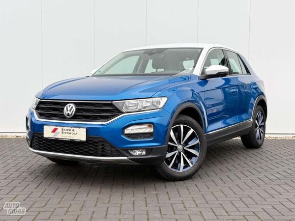 Blue Volkswagen T-Roc 2017 in Kaunas, with an engine capacity of 2.00 L and mileage of 66 thousand km for 24965 €, photo 7 on AUTOMOTO.COM.LV