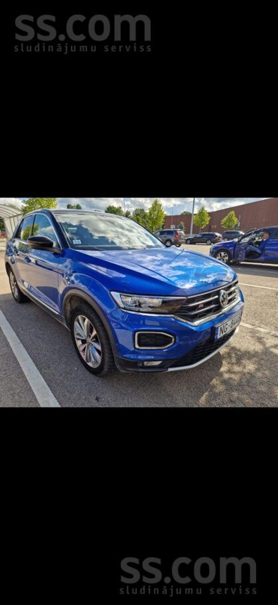 Zils Volkswagen T-Roc 2018 Rīga, ar dzinēja tilpumu 2.00 L un nobraukumu 109 tūkst. km par 16700 €, foto 7 vietnē AUTOMOTO.COM.LV
