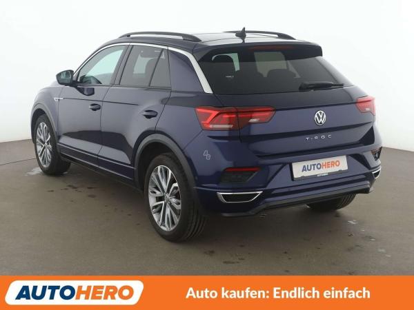 Zils Volkswagen T-Roc 2019 Kauņa, ar dzinēja tilpumu 1.50 L un nobraukumu 44 tūkst. km par 27540 €, foto 4 vietnē AUTOMOTO.COM.LV
