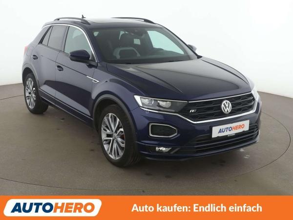 Zils Volkswagen T-Roc 2019 Kauņa, ar dzinēja tilpumu 1.50 L un nobraukumu 44 tūkst. km par 27540 €, foto 8 vietnē AUTOMOTO.COM.LV
