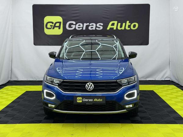 Zils Volkswagen T-Roc 2019 Viļņa, ar dzinēja tilpumu 1.50 L un nobraukumu 70 tūkst. km par 18950 €, foto 7 vietnē AUTOMOTO.COM.LV