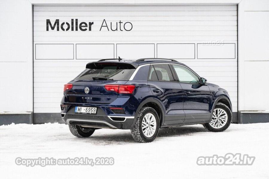Zils Volkswagen T-Roc 2019 Rīga, ar dzinēja tilpumu 2.00 L un nobraukumu 58 tūkst. km par 17850 €, foto 4 vietnē AUTOMOTO.COM.LV