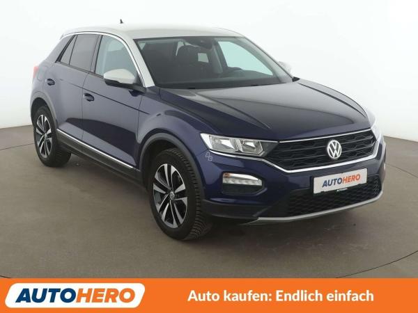 Zils Volkswagen T-Roc 2019 Kauņa, ar dzinēja tilpumu 1.60 L un nobraukumu 78 tūkst. km par 21875 €, foto 8 vietnē AUTOMOTO.COM.LV