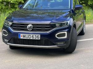 Zils Volkswagen T-Roc 2019 Kauņa, ar dzinēja tilpumu 1.97 L un nobraukumu 175 tūkst. km par 17900 €, foto 3 vietnē AUTOMOTO.COM.LV