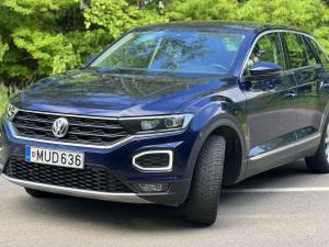 Zils Volkswagen T-Roc 2019 Kauņa, ar dzinēja tilpumu 1.97 L un nobraukumu 175 tūkst. km par 17900 €, foto 4 vietnē AUTOMOTO.COM.LV