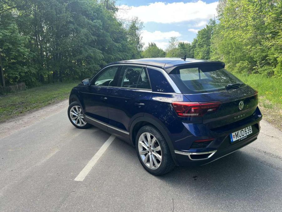 Zils Volkswagen T-Roc 2019 Kauņa, ar dzinēja tilpumu 1.97 L un nobraukumu 175 tūkst. km par 17900 €, foto 11 vietnē AUTOMOTO.COM.LV
