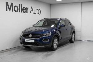 Blue Volkswagen T-Roc 2019 in Vilnius, with an engine capacity of 1.50 L and mileage of 130 thousand km for 17950 €, photo  on AUTOMOTO.COM.LV