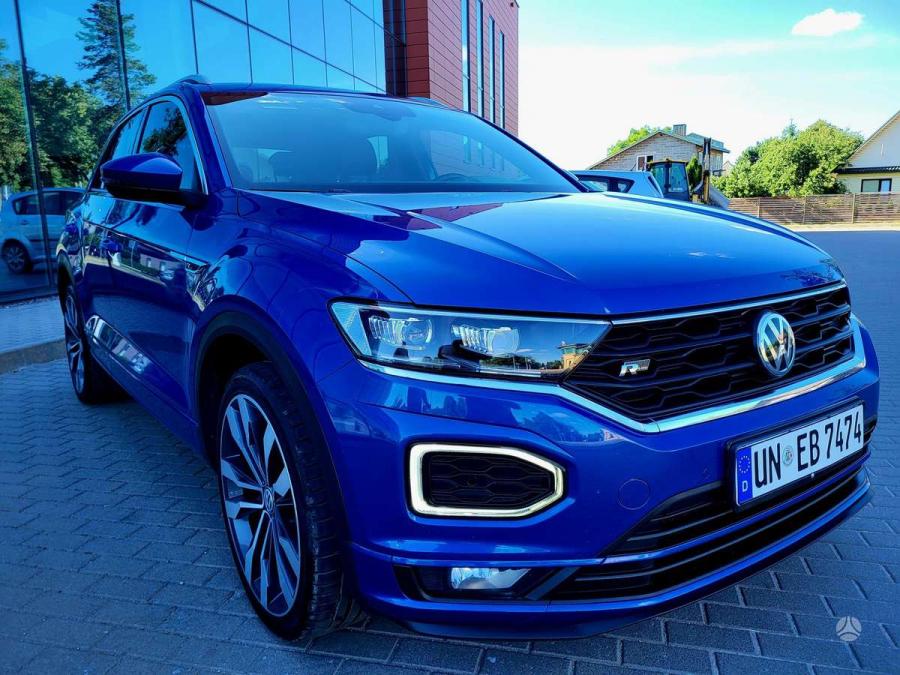 Zils Volkswagen T-Roc 2020 Molėtai, ar dzinēja tilpumu 1.97 L un nobraukumu 288 tūkst. km par 17150 €, foto 8 vietnē AUTOMOTO.COM.LV
