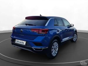 Blue Volkswagen T-Roc 2021 in Kaunas, with an engine capacity of 1.50 L and mileage of 38 thousand km for 25857 €, photo 11 on AUTOMOTO.COM.LV