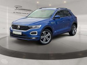 Zils Volkswagen T-Roc 2021 Kauņa, ar dzinēja tilpumu 1.50 L un nobraukumu 64 tūkst. km par 25772 €, foto 2 vietnē AUTOMOTO.COM.LV