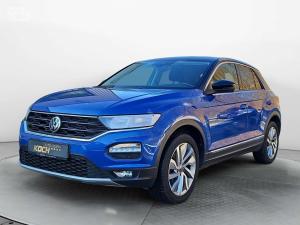 Blue Volkswagen T-Roc 2021 in Kaunas, with an engine capacity of 1.50 L and mileage of 87 thousand km for 24388 €, photo 2 on AUTOMOTO.COM.LV