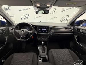 Blue Volkswagen T-Roc 2021 in Vilnius, with an engine capacity of 1.50 L and mileage of 183 thousand km for 12500 €, photo 5 on AUTOMOTO.COM.LV
