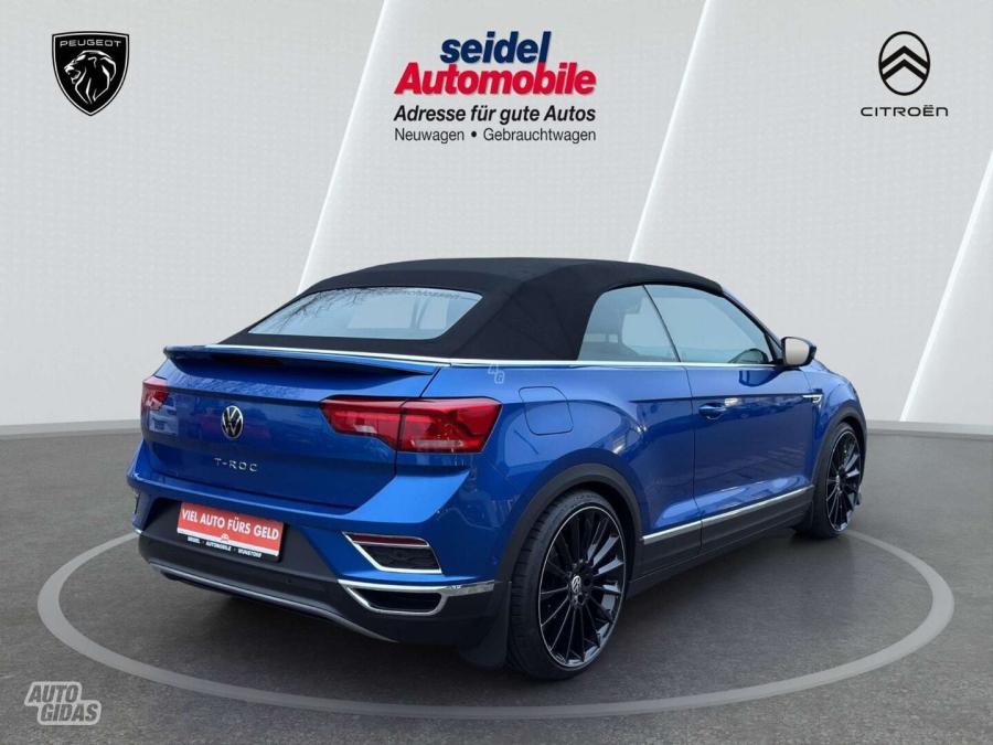 Zils Volkswagen T-Roc 2022 Kauņa, ar dzinēja tilpumu 1.50 L un nobraukumu 20 tūkst. km par 32695 €, foto 5 vietnē AUTOMOTO.COM.LV