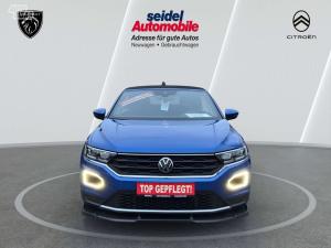 Zils Volkswagen T-Roc 2022 Kauņa, ar dzinēja tilpumu 1.50 L un nobraukumu 20 tūkst. km par 32695 €, foto 8 vietnē AUTOMOTO.COM.LV