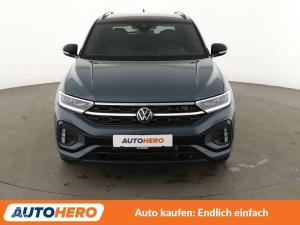 Blue Volkswagen T-Roc 2022 in Kaunas, with an engine capacity of 1.50 L and mileage of 35 thousand km for 28199 €, photo 9 on AUTOMOTO.COM.LV