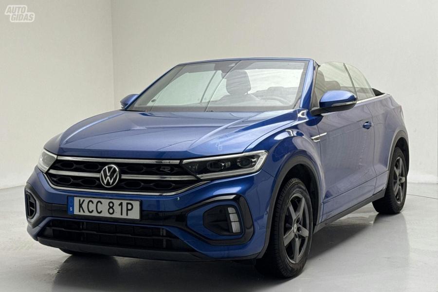 Blue Volkswagen T-Roc 2022 in Kaunas, with an engine capacity of 0.00 L and mileage of 26 thousand km for 24796 €, photo 1 on AUTOMOTO.COM.LV