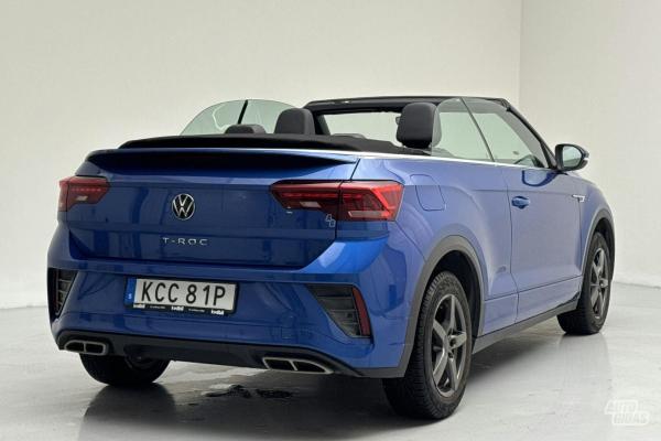 Blue Volkswagen T-Roc 2022 in Kaunas, with an engine capacity of 0.00 L and mileage of 26 thousand km for 24796 €, photo 3 on AUTOMOTO.COM.LV