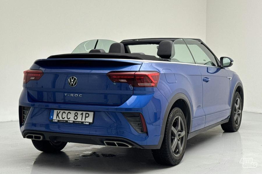 Blue Volkswagen T-Roc 2022 in Kaunas, with an engine capacity of 0.00 L and mileage of 26 thousand km for 24796 €, photo 3 on AUTOMOTO.COM.LV