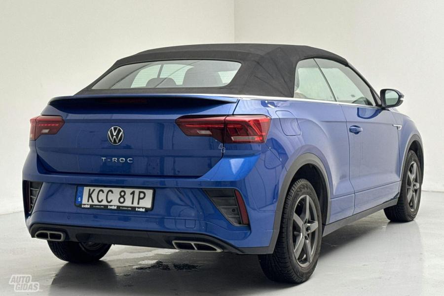 Blue Volkswagen T-Roc 2022 in Kaunas, with an engine capacity of 0.00 L and mileage of 26 thousand km for 24796 €, photo 15 on AUTOMOTO.COM.LV