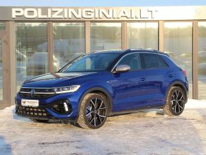 Zils Volkswagen T-Roc 2022 Viļņa, ar dzinēja tilpumu 1.98 L un nobraukumu 88 tūkst. km par 28250 €, foto  vietnē AUTOMOTO.COM.LV