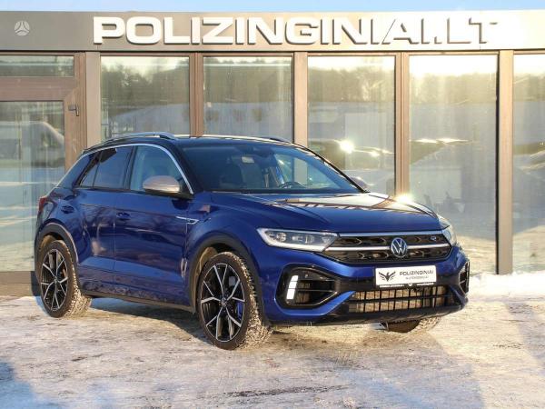 Blue Volkswagen T-Roc 2022 in Vilnius, with an engine capacity of 1.98 L and mileage of 88 thousand km for 28250 €, photo 3 on AUTOMOTO.COM.LV