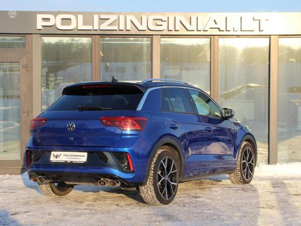 Blue Volkswagen T-Roc 2022 in Vilnius, with an engine capacity of 1.98 L and mileage of 88 thousand km for 28250 €, photo 4 on AUTOMOTO.COM.LV