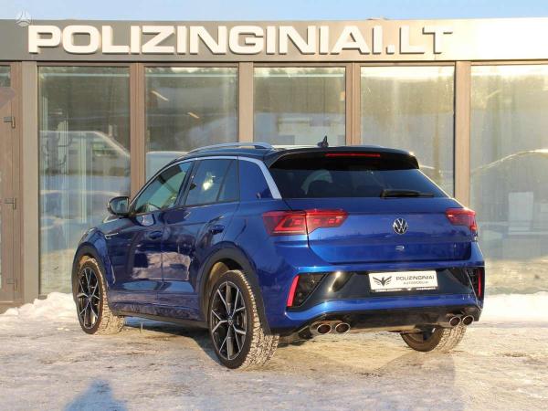 Blue Volkswagen T-Roc 2022 in Vilnius, with an engine capacity of 1.98 L and mileage of 88 thousand km for 28250 €, photo 5 on AUTOMOTO.COM.LV
