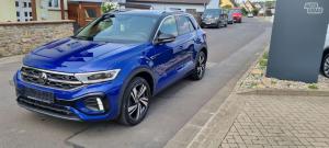 Blue Volkswagen T-Roc 2023 in Kaunas, with an engine capacity of 2.00 L and mileage of 43 thousand km for 33209 €, photo  on AUTOMOTO.COM.LV