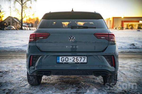 Zils Volkswagen T-Roc 2023 Rīga, ar dzinēja tilpumu 2.00 L un nobraukumu 0 tūkst. km par 25990 €, foto 5 vietnē AUTOMOTO.COM.LV