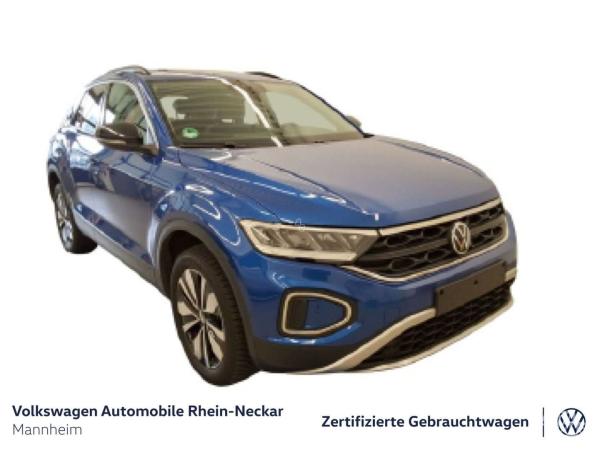 Zils Volkswagen T-Roc 2024 Kauņa, ar dzinēja tilpumu 1.50 L un nobraukumu 22 tūkst. km par 30068 €, foto 8 vietnē AUTOMOTO.COM.LV