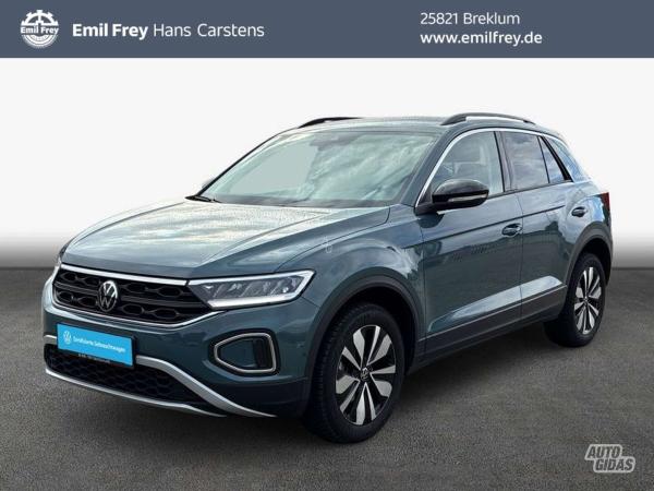 Zils Volkswagen T-Roc 2025 Kauņa, ar dzinēja tilpumu 1.00 L un nobraukumu 25 tūkst. km par 26402 €, foto 1 vietnē AUTOMOTO.COM.LV