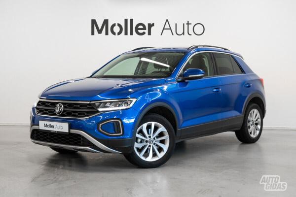 Zils Volkswagen T-Roc 2025 Viļņa, ar dzinēja tilpumu 1.50 L un nobraukumu 20 tūkst. km par 25990 €, foto 1 vietnē AUTOMOTO.COM.LV