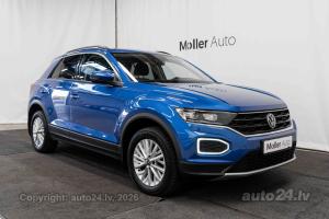 Zils Volkswagen T-Roc 2021 Tallina, ar dzinēja tilpumu 1.50 L un nobraukumu 76 tūkst. km par 21300 €, foto 7 vietnē AUTOMOTO.COM.LV