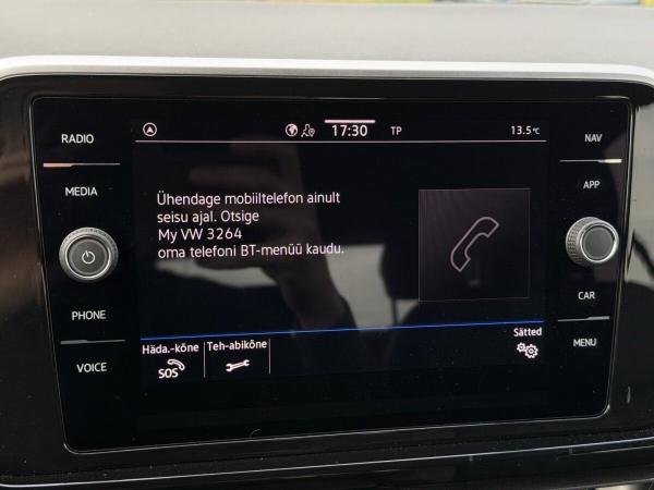 Zils Volkswagen T-Roc 2023 Pērnava, ar dzinēja tilpumu 1.50 L un nobraukumu 27 tūkst. km par 27900 €, foto 10 vietnē AUTOMOTO.COM.LV